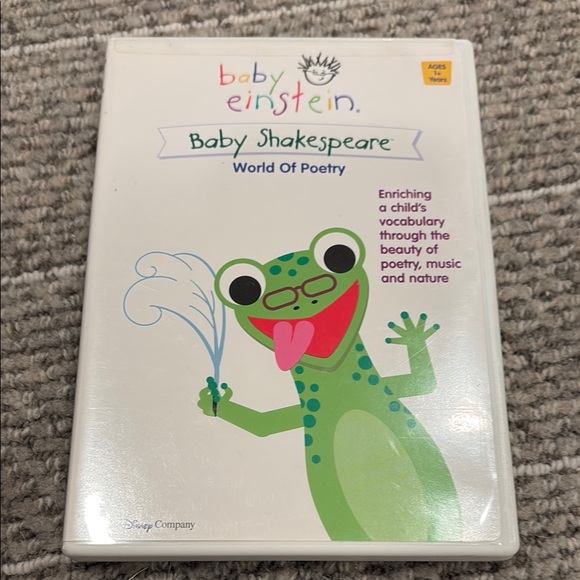 Disney | Toys | Baby Einstein Baby Shakespeare Dvd | Poshmark